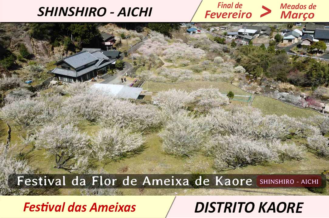 Festival da Flor de Ameixa de Kaore - Guia Japão
